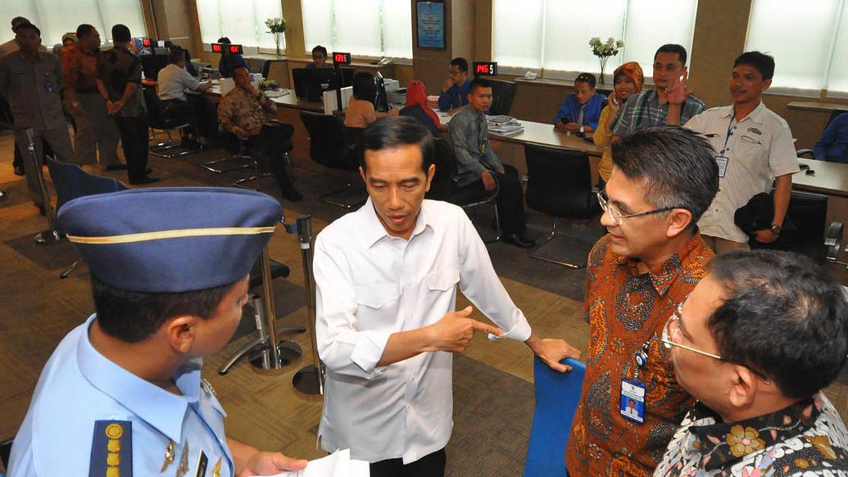 Jokowi Blusukan ke Kantor BKPM