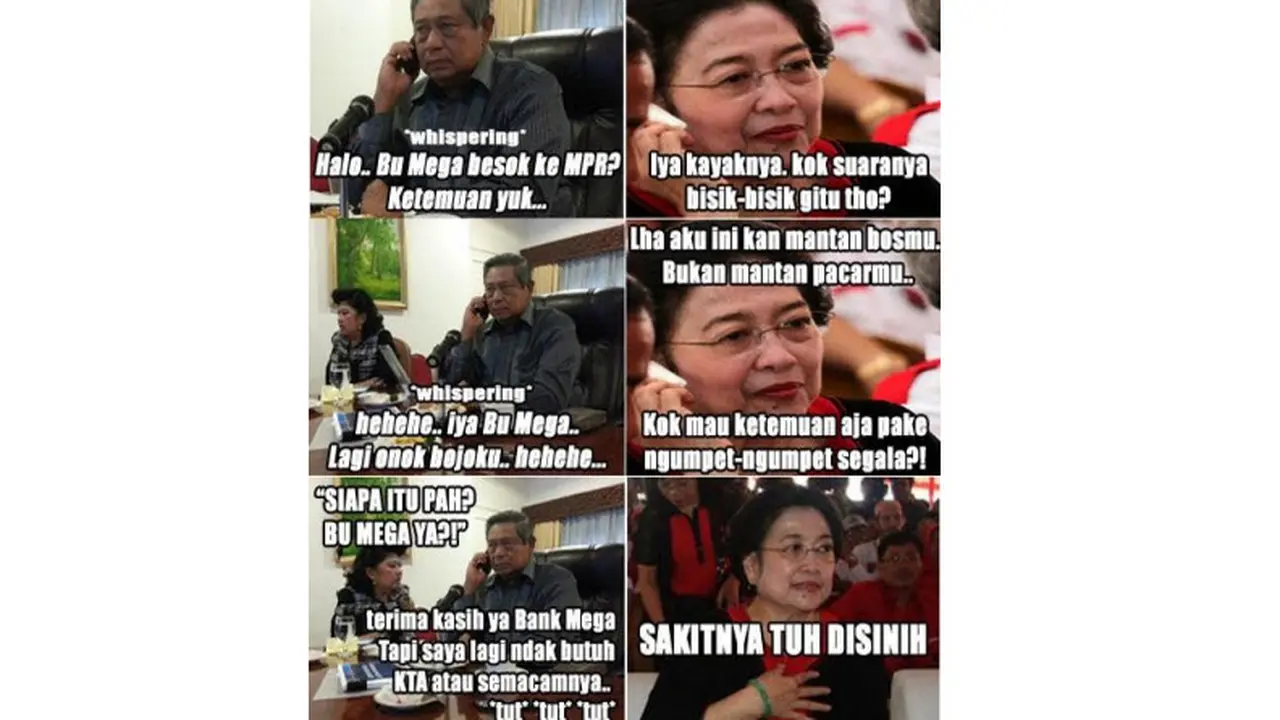 6 Meme 'Sakitnya Tuh Di Sini', Mana yang Anda Suka? - ShowBiz Liputan6.com