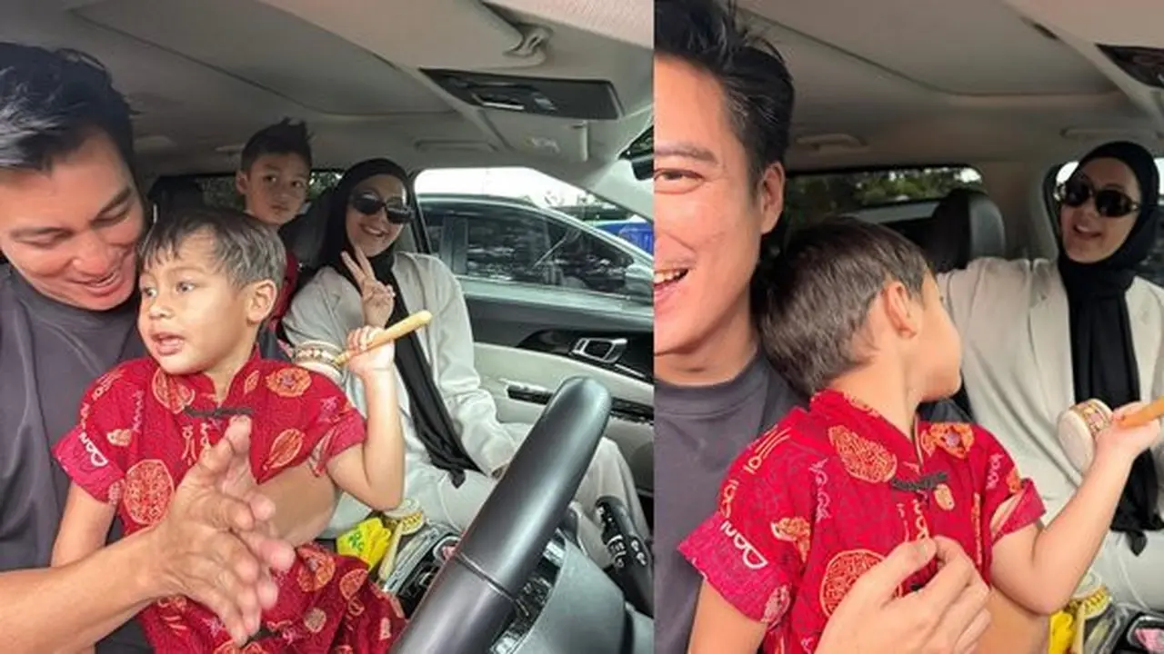 Demi Kebahagiaan Anak, 4 Potret Baim Wong dan Paula Verhoeven Habiskan Waktu dengan Kiano-Kenzo ...