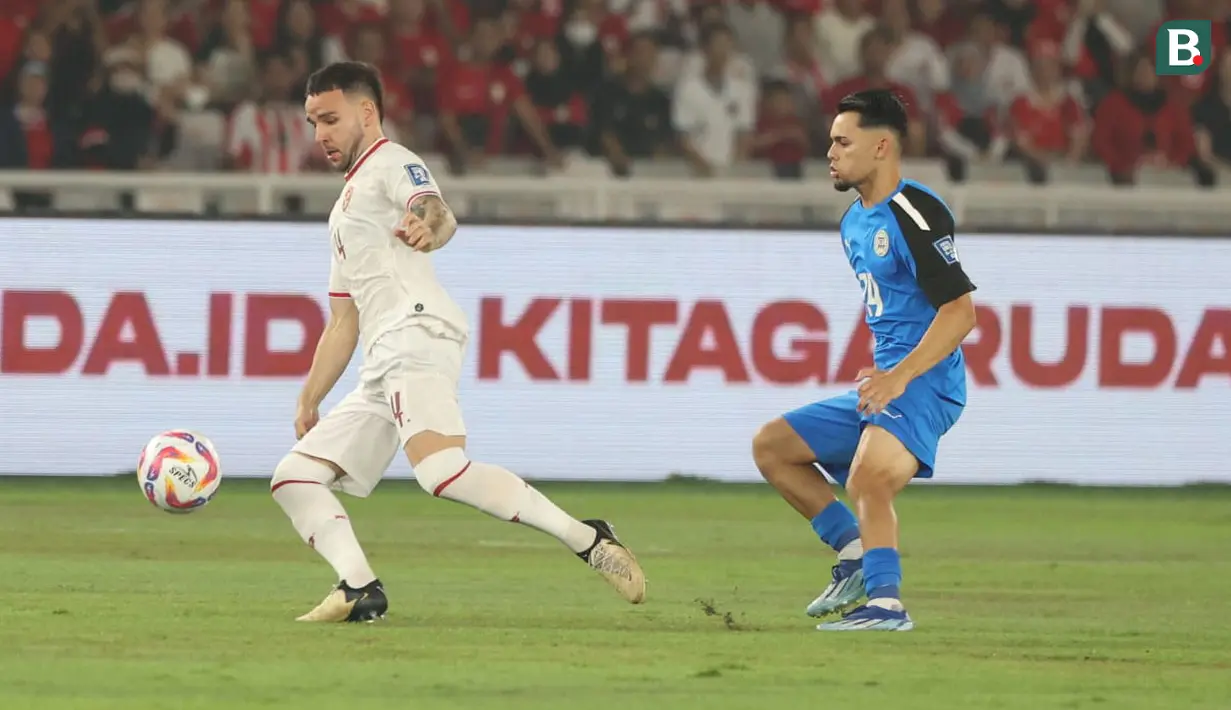 Foto: Debut Memukau Calvin Verdonk Bersama Timnas Indonesia, Shin Tae-yong Puas - Indonesia Bola.com