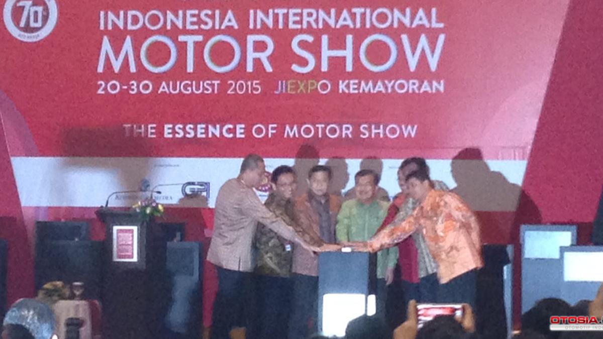 IIMS 2015 Resmi Dibuka, Jusuf Kalla Tekankan Pentingnya Pameran ...