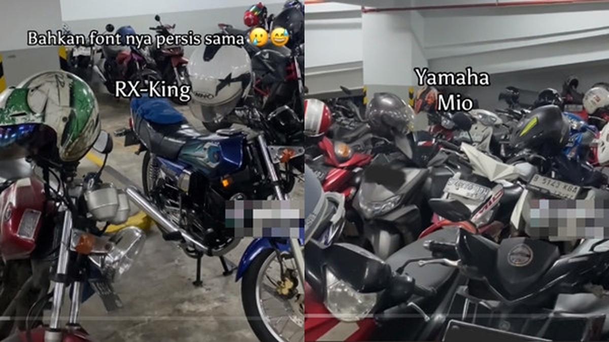 Rapi Banget! Tempat Parkir Udah Seperti Showroom Motor, Dikelompokkan ...