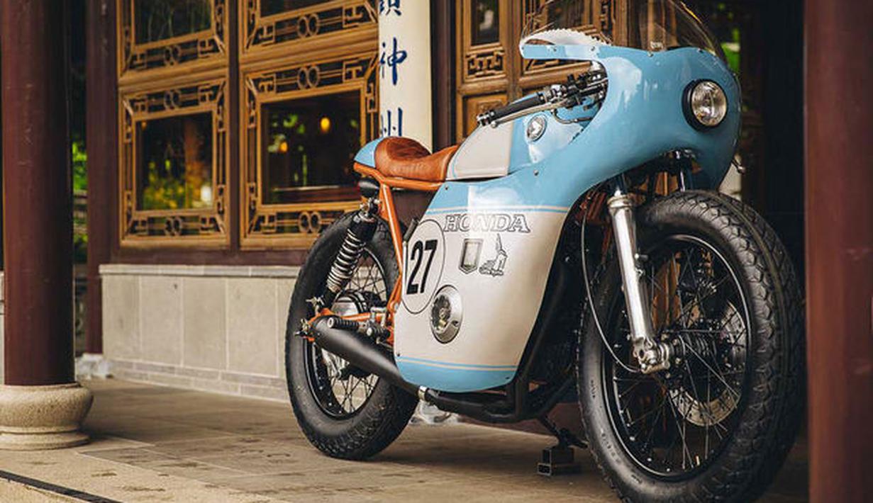 Honda CB550 Cafe Racer Full Fairing - Photo Otosia.com