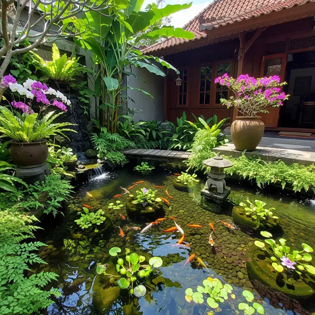 Biaya Bikin Kolam Ikan di Rumah, Rincian Lengkap dari Minimalis Hingga ...