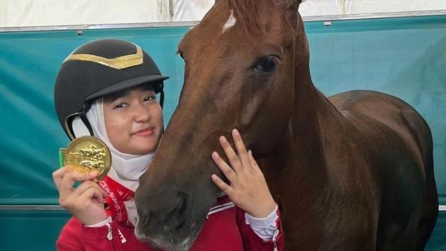 Profil Aisha Hakim, Putri Irfan Hakim yang Berhasil Raih Medali Emas di ...