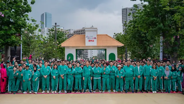 Potret Atlet Timnas Rizky Ridho hingga Fajar Sadboy Main Red Light Green Light ala Squid Game di ...