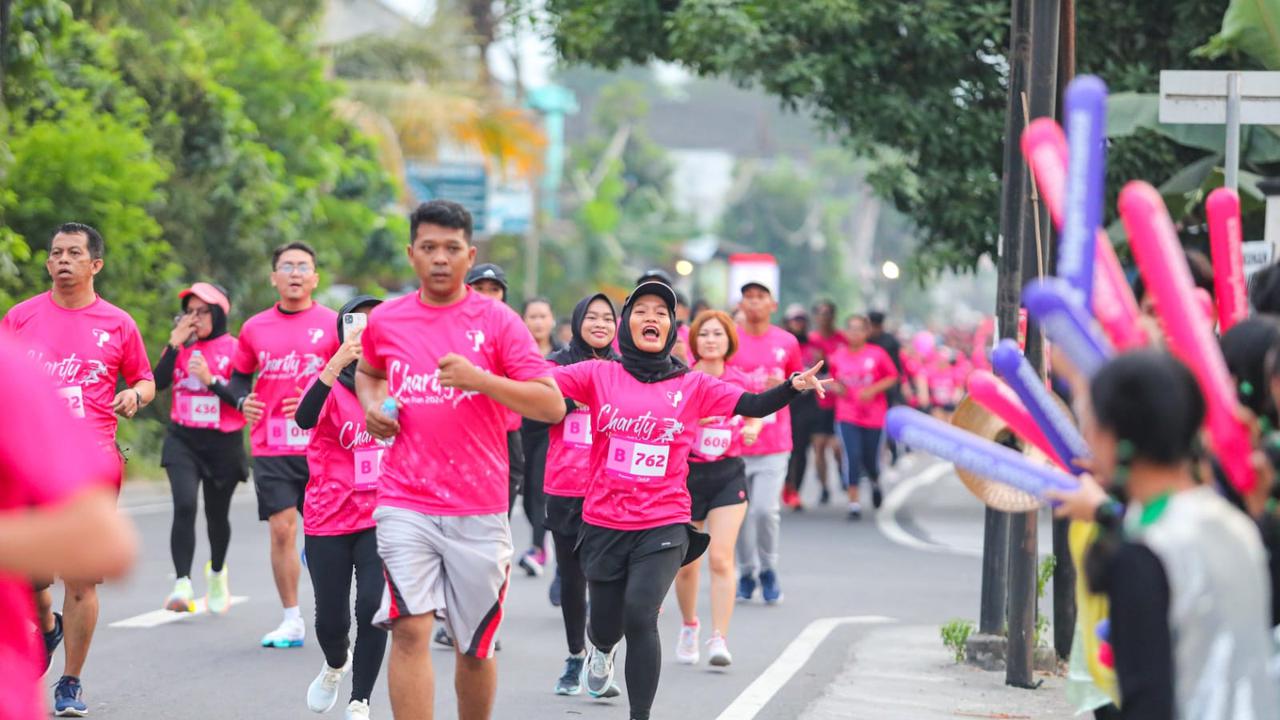 Charity Fun Run Kedua Digelar di Yogyakarta, Diikuti 1000 Pelari
