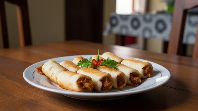 Resep Roti Tawar Abon Gulung, Cocok Jadi Menu Sarapan Enak