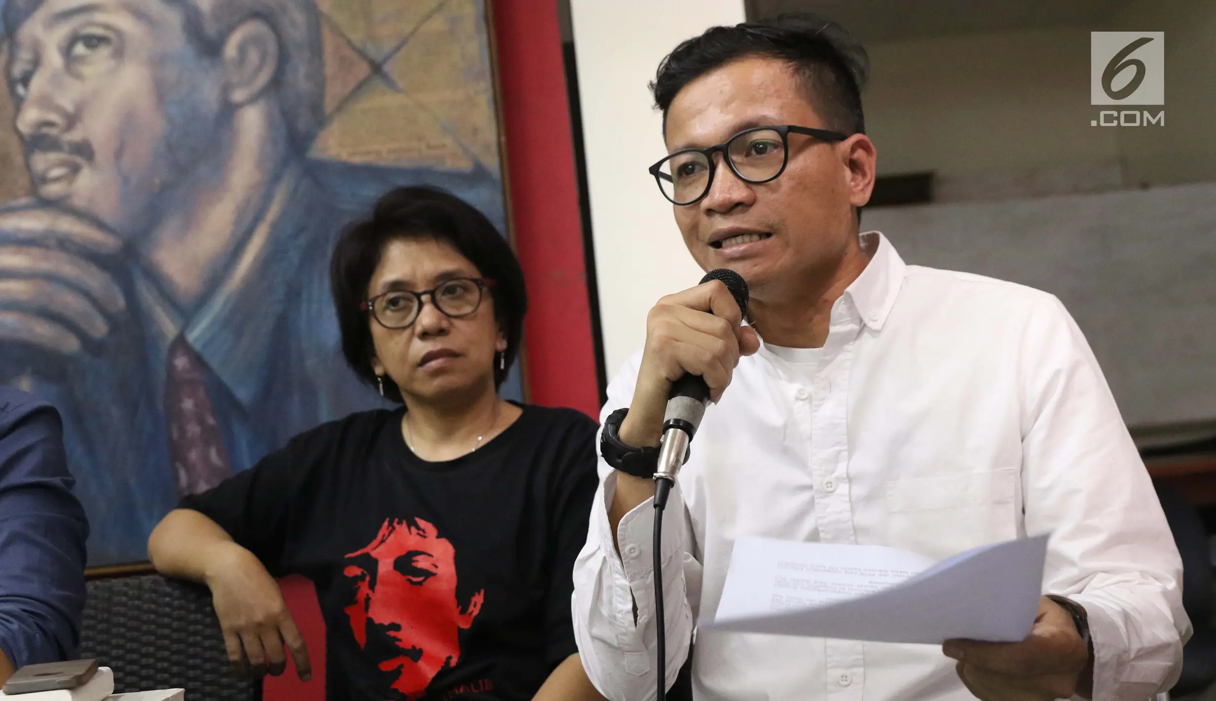 FOTO: Aktivis Desak Pemerintah Serius Tuntaskan Kasus Munir - Foto ...