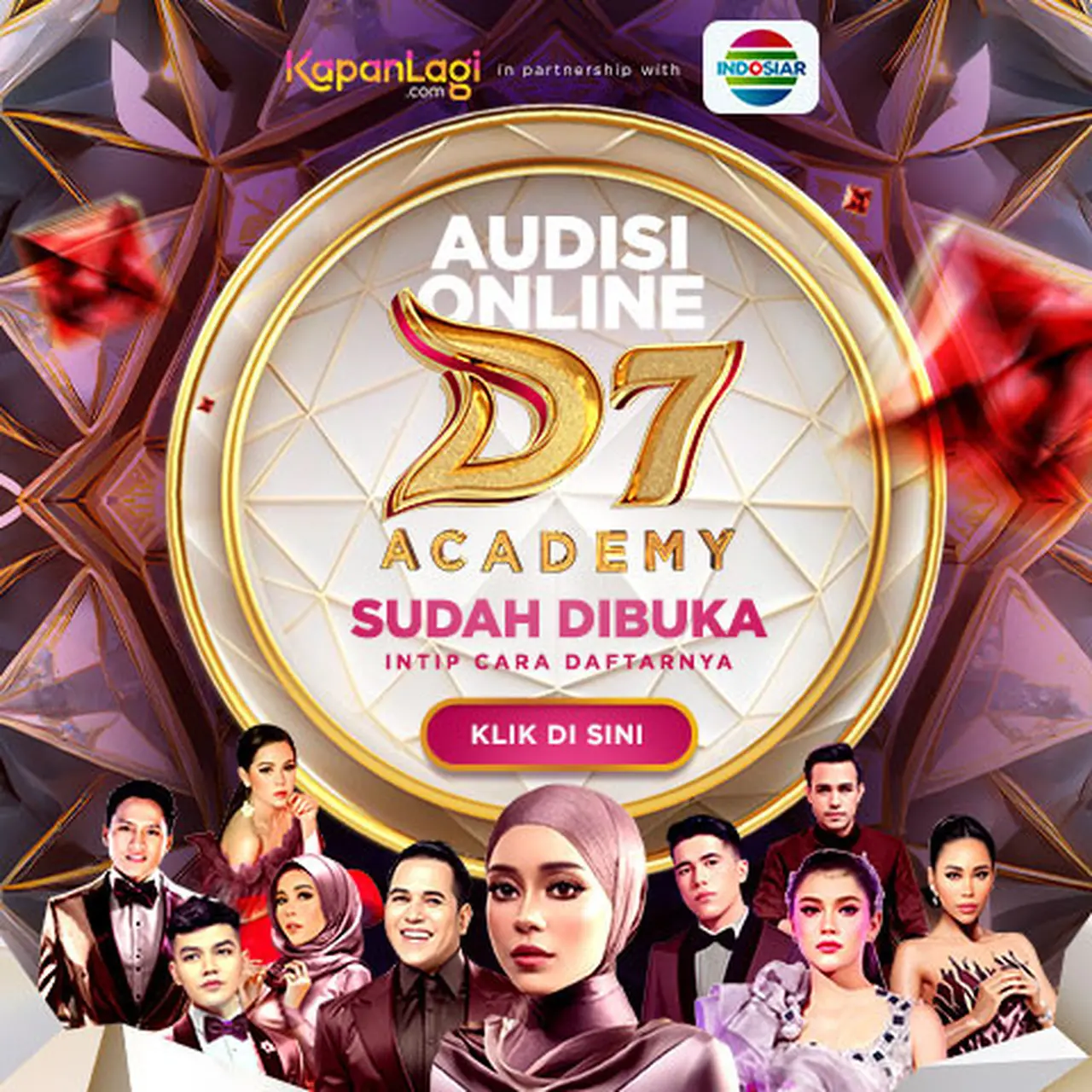 Cara Daftar Audisi Online D'Academy 7
