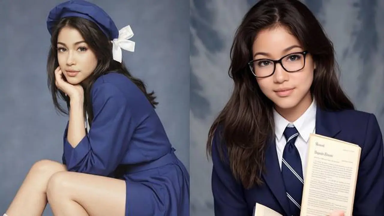 7 Potret Seleb Pakai Filter AI Yearbook Ini Tampil Jadul Bikin Pangling ...