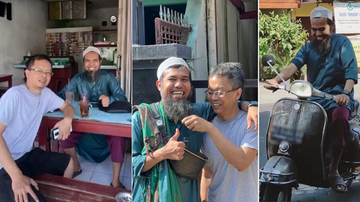 Potret Sakti dan Anton eks Sheila On 7 Reuni, Makan dan Santai di Warung Sederhana ...