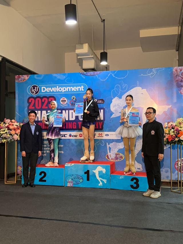 Malaika Khadija Fatiha, Putri Penulis Ippho Santosa, Raih Juara 2 Thailand Open Figure Skating ...