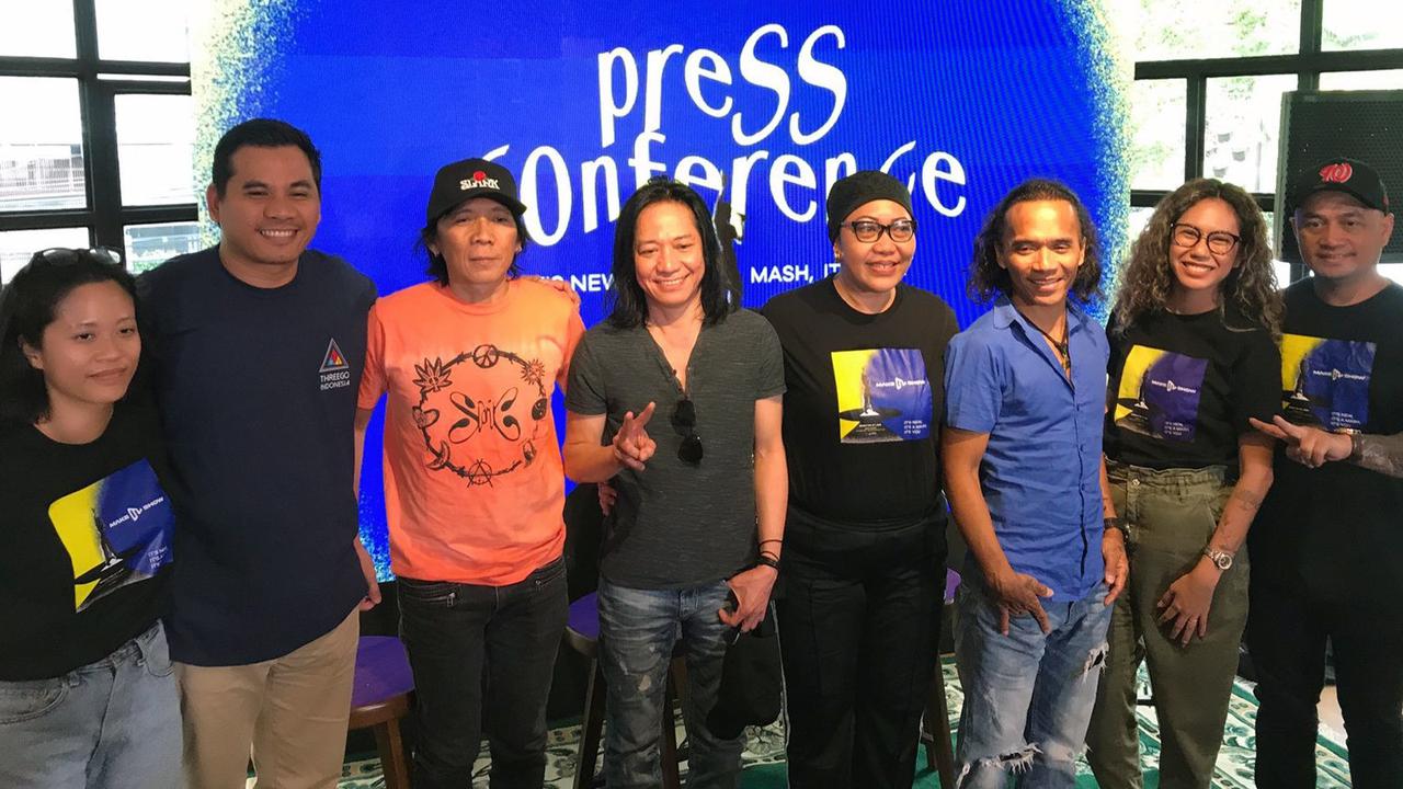 Slank Gelar Konser Tur 10 Kota, Rayakan 25 Tahun Album Tujuh