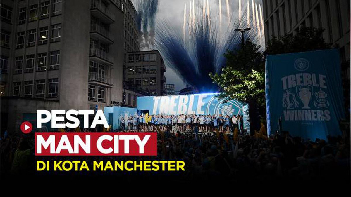 VIDEO: Tiba di Kota Manchester, Man City disambut Ribuan Fans - Dunia ...