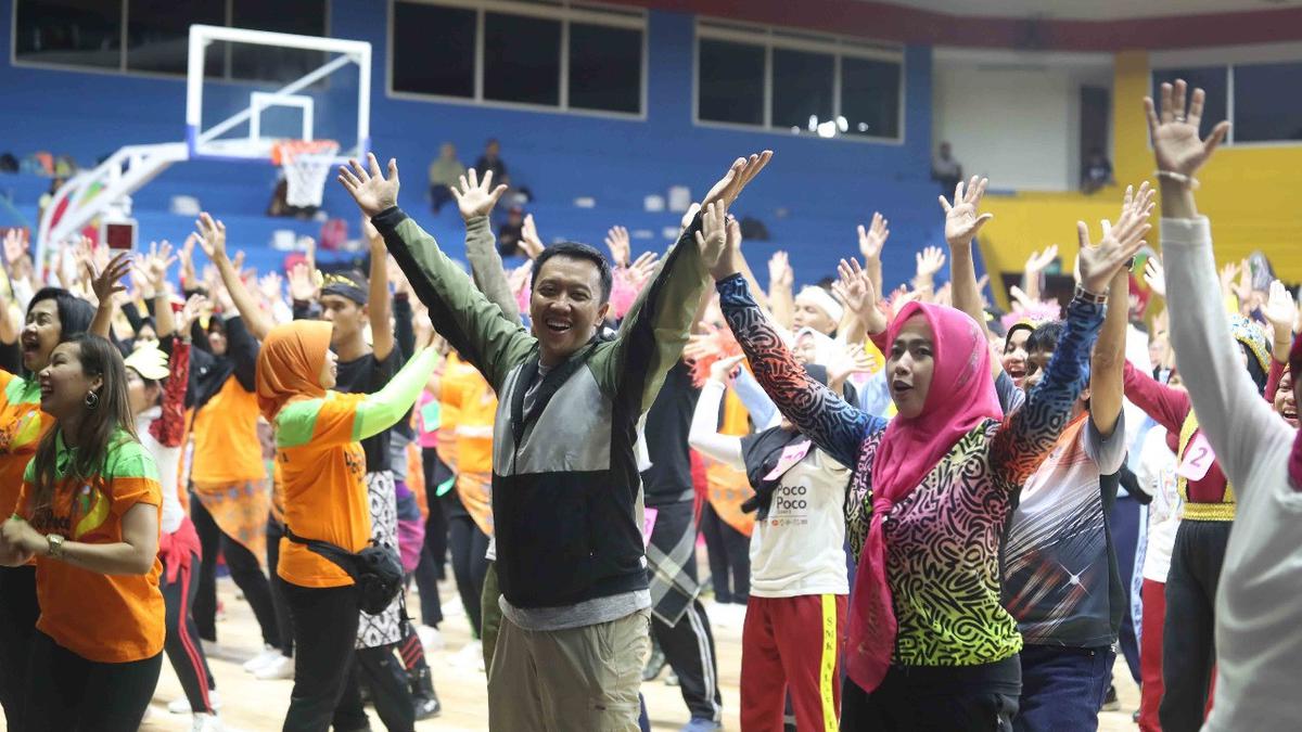 Menpora Gaungkan Asian Games 2018 dengan Senam Poco-Poco - Asian Games ...