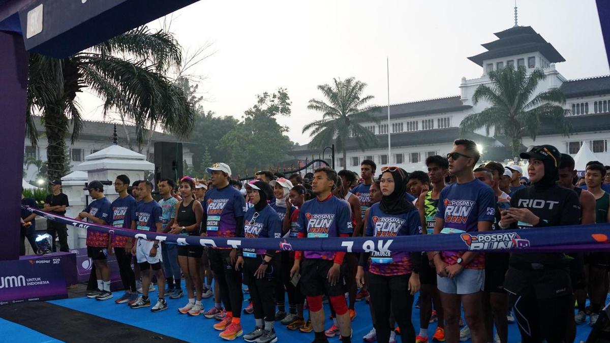 Ajak Masyarakat Hidup Sehat, Pospay Run 2024 Diikuti Ribuan Pelari ...