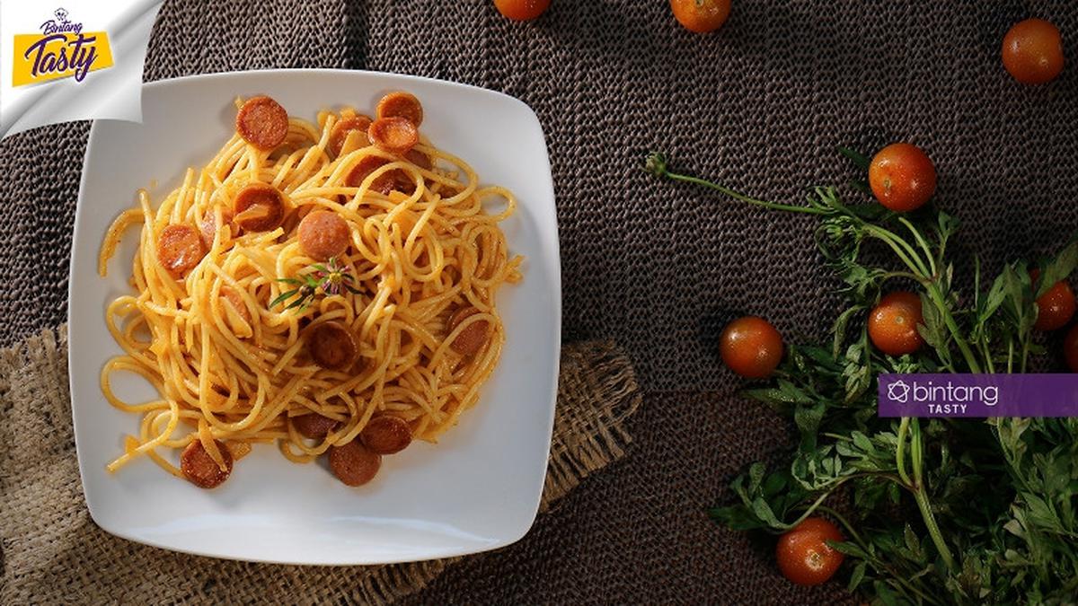 Resep Praktis dan Lezat Ramadan, Spaghetti Bumbu Tomat - Islami ...