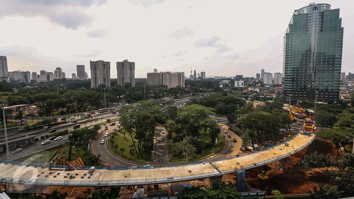 Proyek Jalan Layang Simpang Susun Semanggi Segara Rampung - Page 1 ...