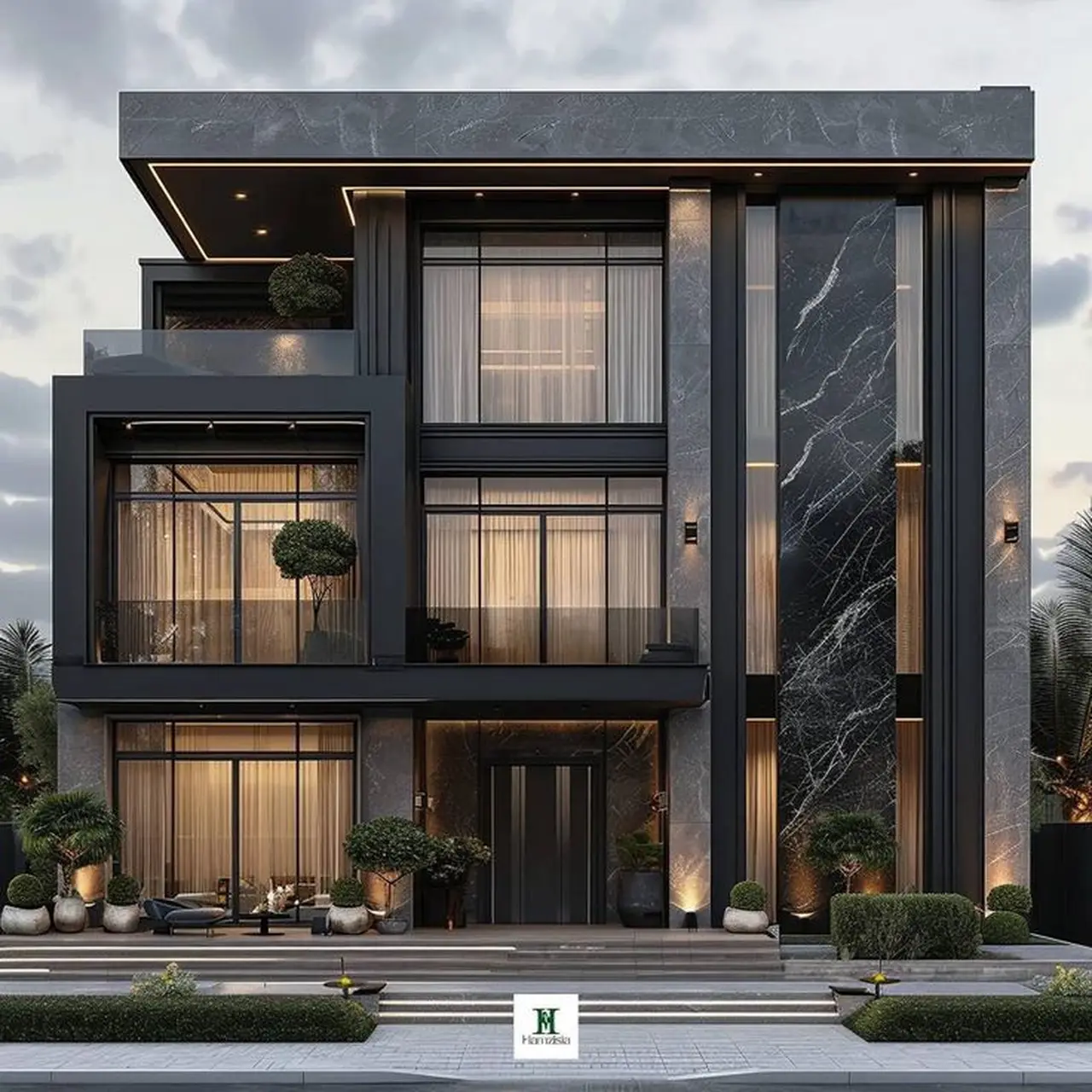7 Inspirasi Desain Rumah 3 Lantai dengan Rooftop, Cocok untuk Tempat ...