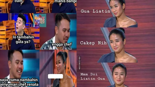 6 Meme Chef Renatta saat di MasterChef Ini Bikin Senyum Sendiri - Hot ...