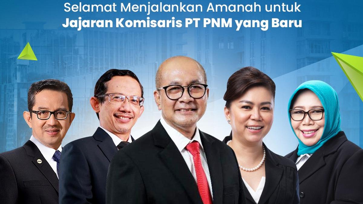 Inilah Susunan Resmi Komisaris dan Direksi Baru PNM
