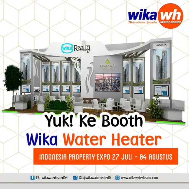 Yuk, Kunjungi Booth Wika Water Heater di IPEX 2019 - Bisnis Liputan6.com