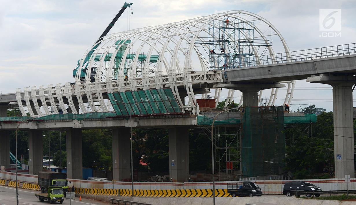 FOTO: Pembangunan LRT Jabodebek Tahap II Dimulai Tahun Depan - Foto ...