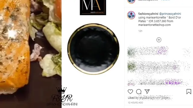 Syahrini Siapkan Masakan untuk Suami, Harga Piringnya Jutaan Rupiah ...