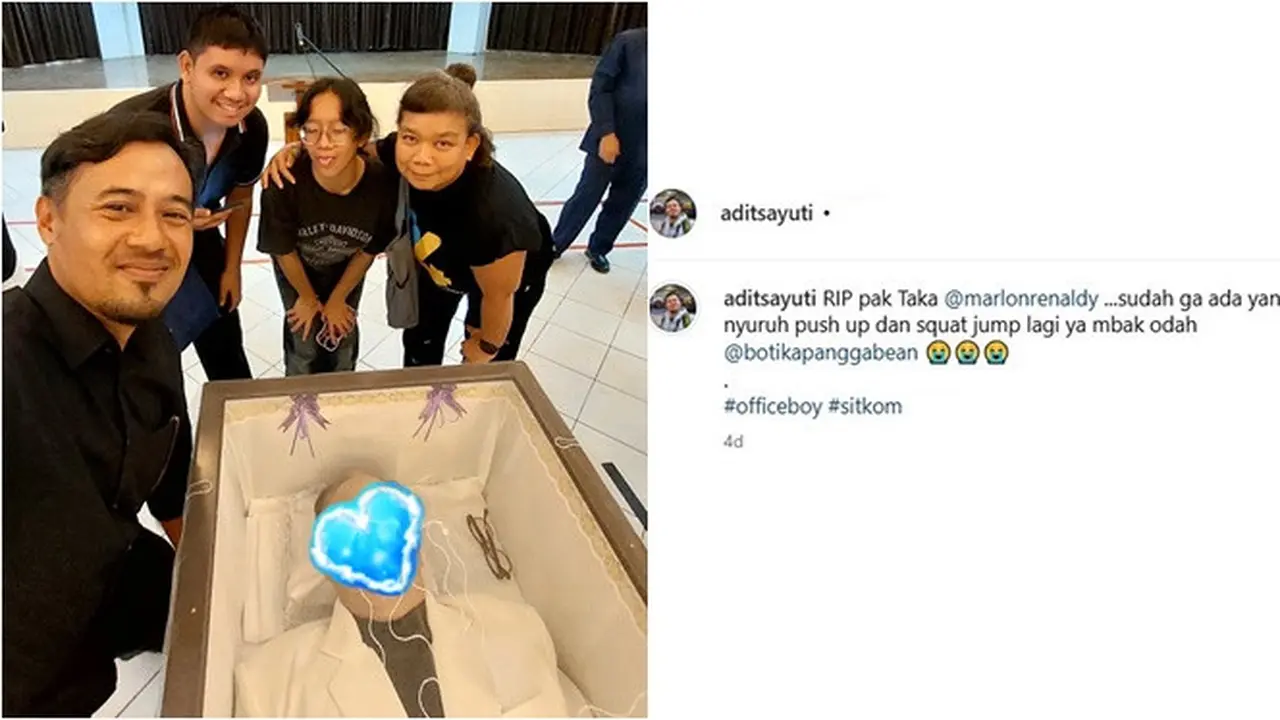 Marlon Renaldy 'Pak Taka' di Sitkom OB Meninggal Dunia, Ini 6 Potret ...