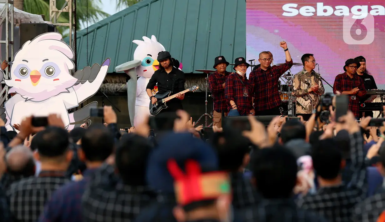 Inilah Maskot dan Jingle Pemilu 2024 - Foto Liputan6.com