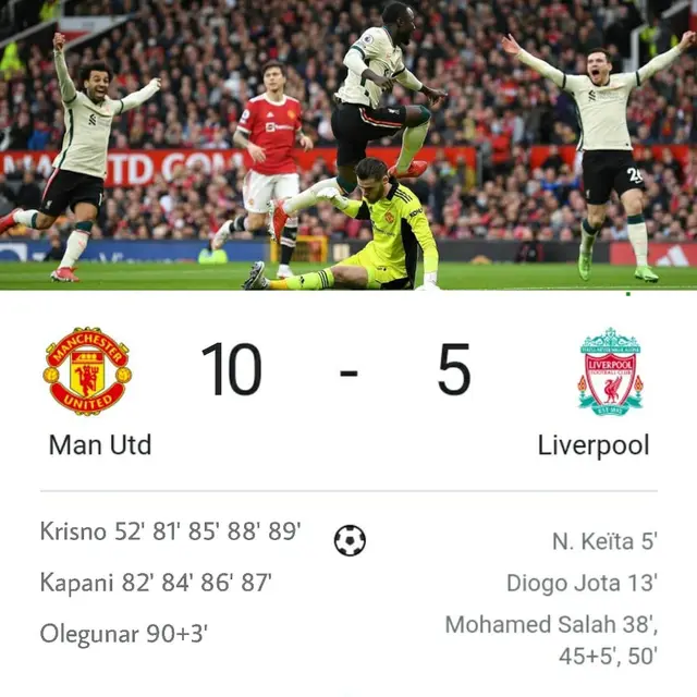 6 Meme Liverpool Bantai Manchester United Ini Kocak Fans Mu Jangan