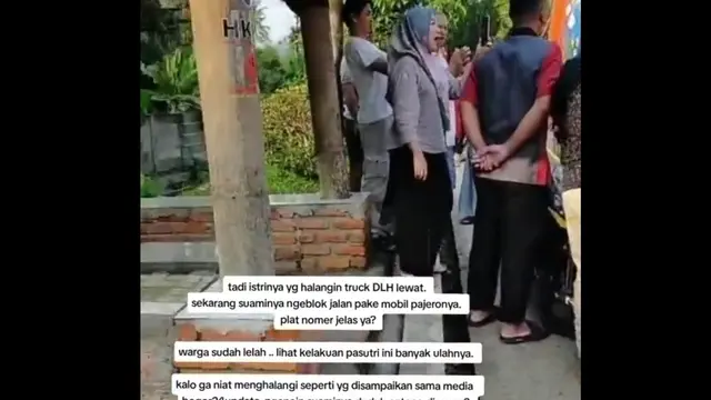 Drama Kompleks, Viral Pasutri Alangi Truk DLH Angkut Sampah Warga Imbas Gagal Jadi Ketua RT ...