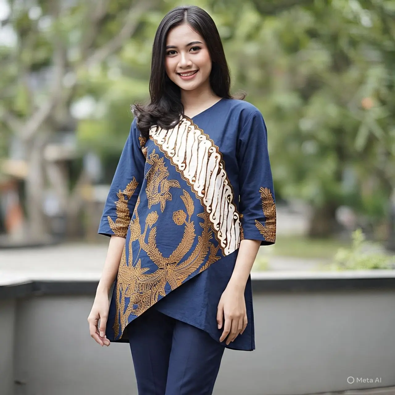 9 Inspirasi Baju Model Batik Kombinasi yang Anggun, Cocok untuk Acara Formal hingga Santai - Hot ...