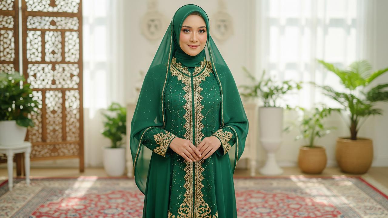6 Bahan Gamis yang Cocok Untuk Orang Pendek, Simak Tips Agar Tampilan ...