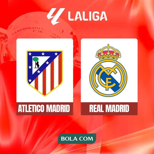 Link Live Streaming LaLiga Atletico Madrid vs Real Madrid, Sesaat Lagi Mulai di Vidio - Bola ...