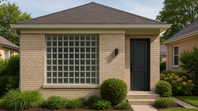 5 Model Fasad Rumah dengan Glass Block, Bikin Tampilan Unik dan Estetik