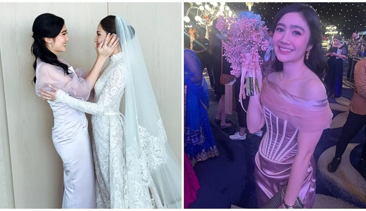 Potret Febby Rastanty ketika Jadi Bridesmaid Sahabat, Selalu Bikin ...