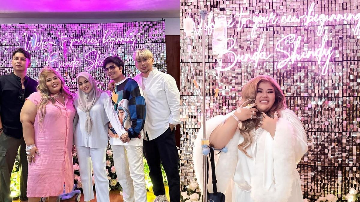 6 Artis Jenguk Shindy Samuel Operasi Potong Lambung, Banjir Dukungan - Hot Liputan6.com