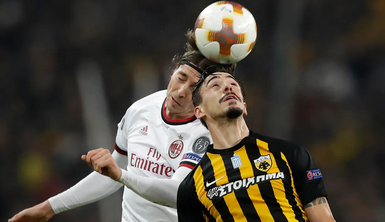 PHOTO: AC Milan Ditahan Imbang AEK Athens Tanpa Gol - Foto Liputan6.com