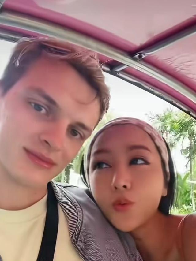 7 Momen Lucinta Luna dan Alan Liburan di Thailand, Pamer Warna Rambut Baru