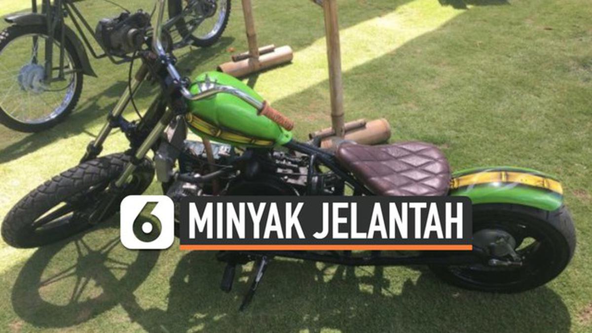 VIDEO: Keren, Bule di Bali Bikin Motor Berbahan Bakar Minyak Jelantah