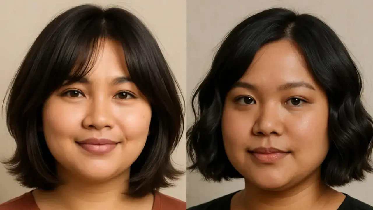5 Model Rambut Bob Layer untuk Wajah Bulat, Mulai dari Gaya Klasik ...