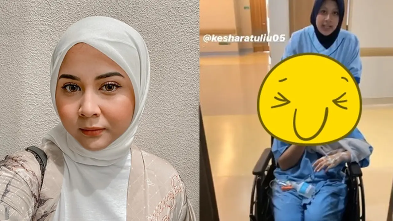 6 Potret Kesha Ratuliu Usai Jalani Operasi Pengangkatan Tumor Payudara - Hot Liputan6.com