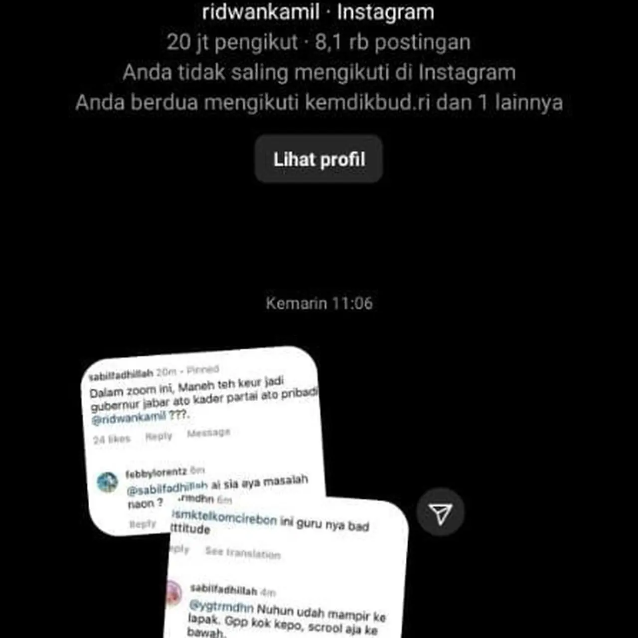 Kritik Guru Cirebon Di Akun Ridwan Kamil Dihajar Netizen Lalu Dipecat
