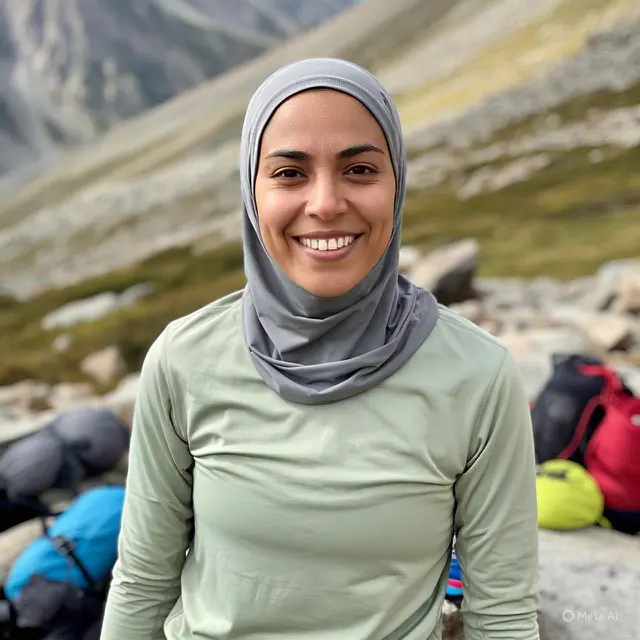 10 Inspirasi Outfit Naik Gunung Wanita Berhijab, Anti Ribet dan Tetap ...