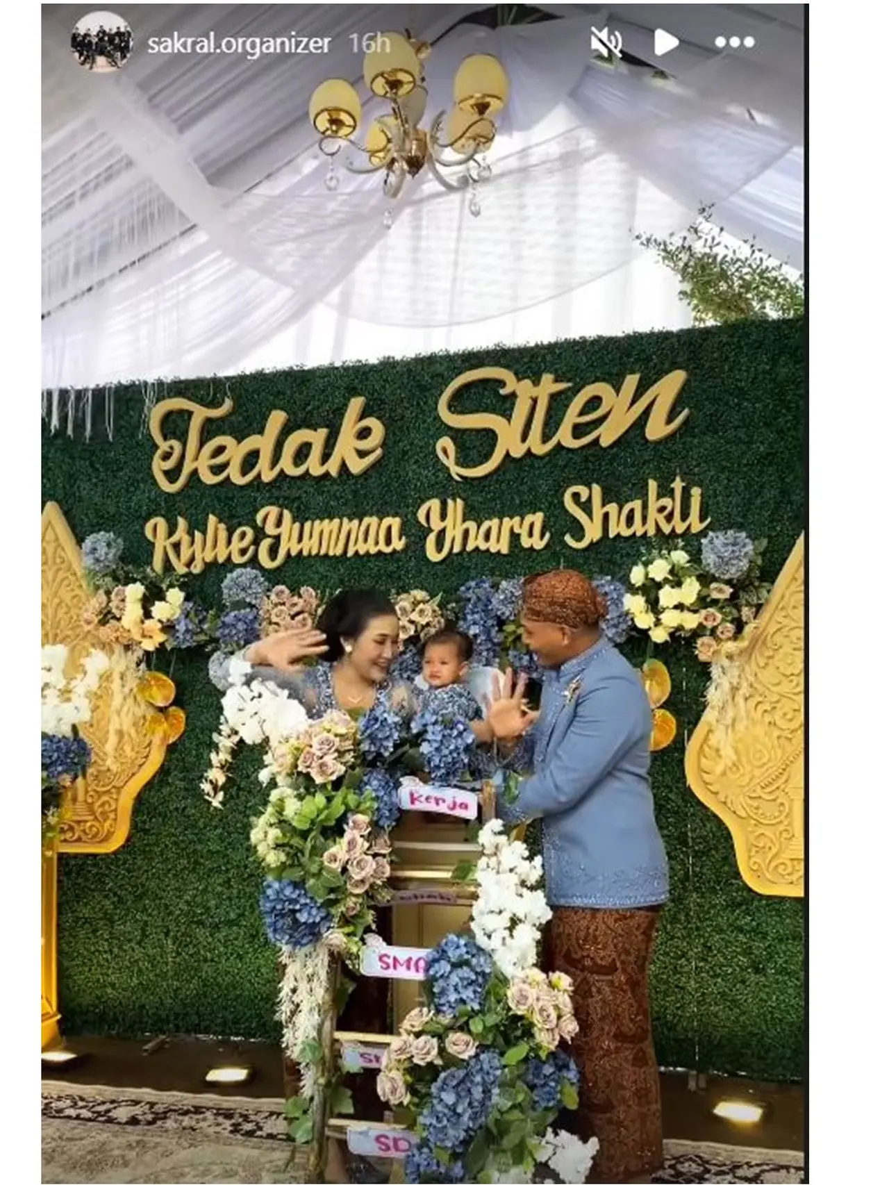 7 Potret Tedak Siten Anak Yeni Inka yang Kental Adat Jawa, Ungkap Wajah ...