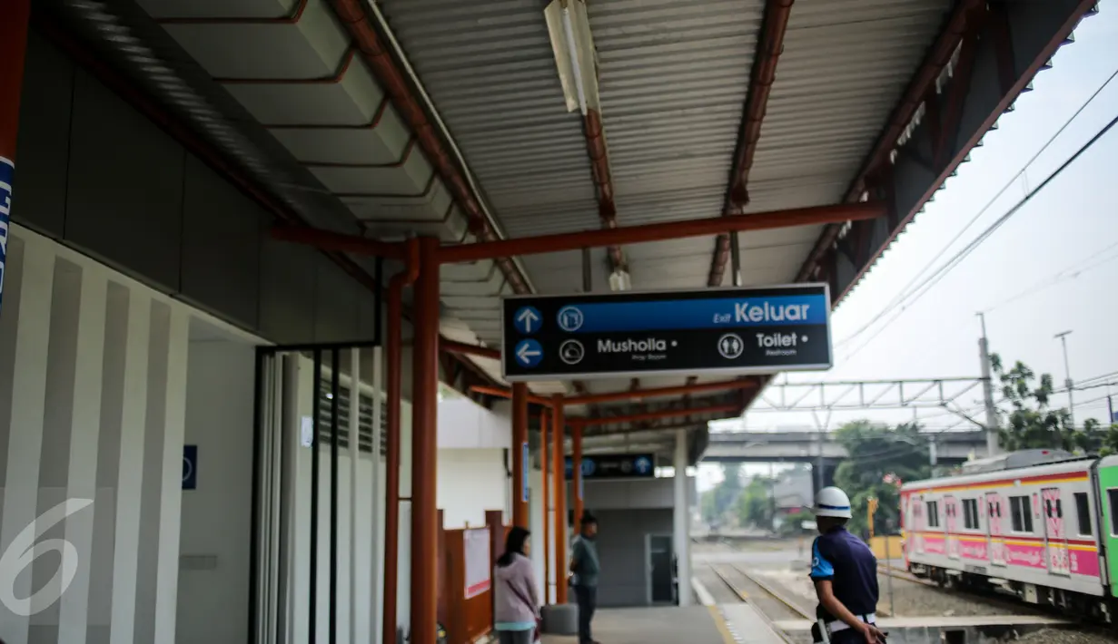 Hore! Mulai Hari Ini Stasiun Grogol Beroperasi - Foto Liputan6.com