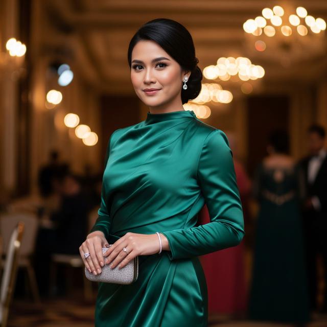 7 Model Dress dari Bahan Satin, Inspirasi Tampil Cantik Memesona