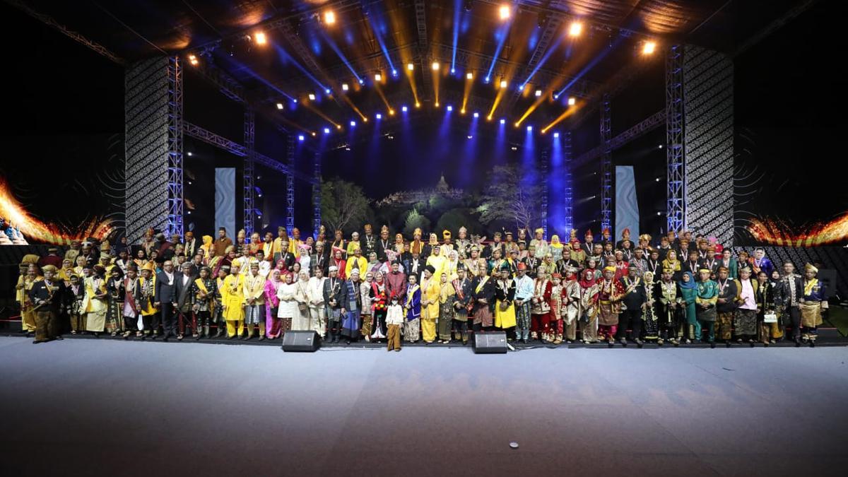 Festival Adat Budaya Nusantara II di Jateng, Ganjar Bertemu Raja-Raja ...